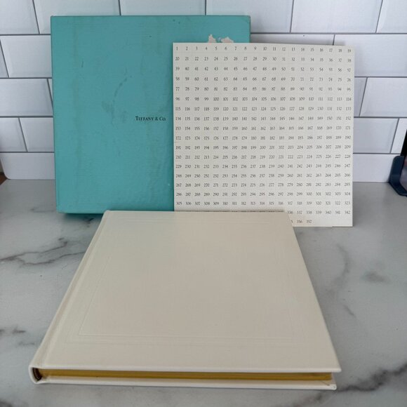 Tiffany & Co. | Design | Tiffany Co The Wedding Book Leather Bound In ...